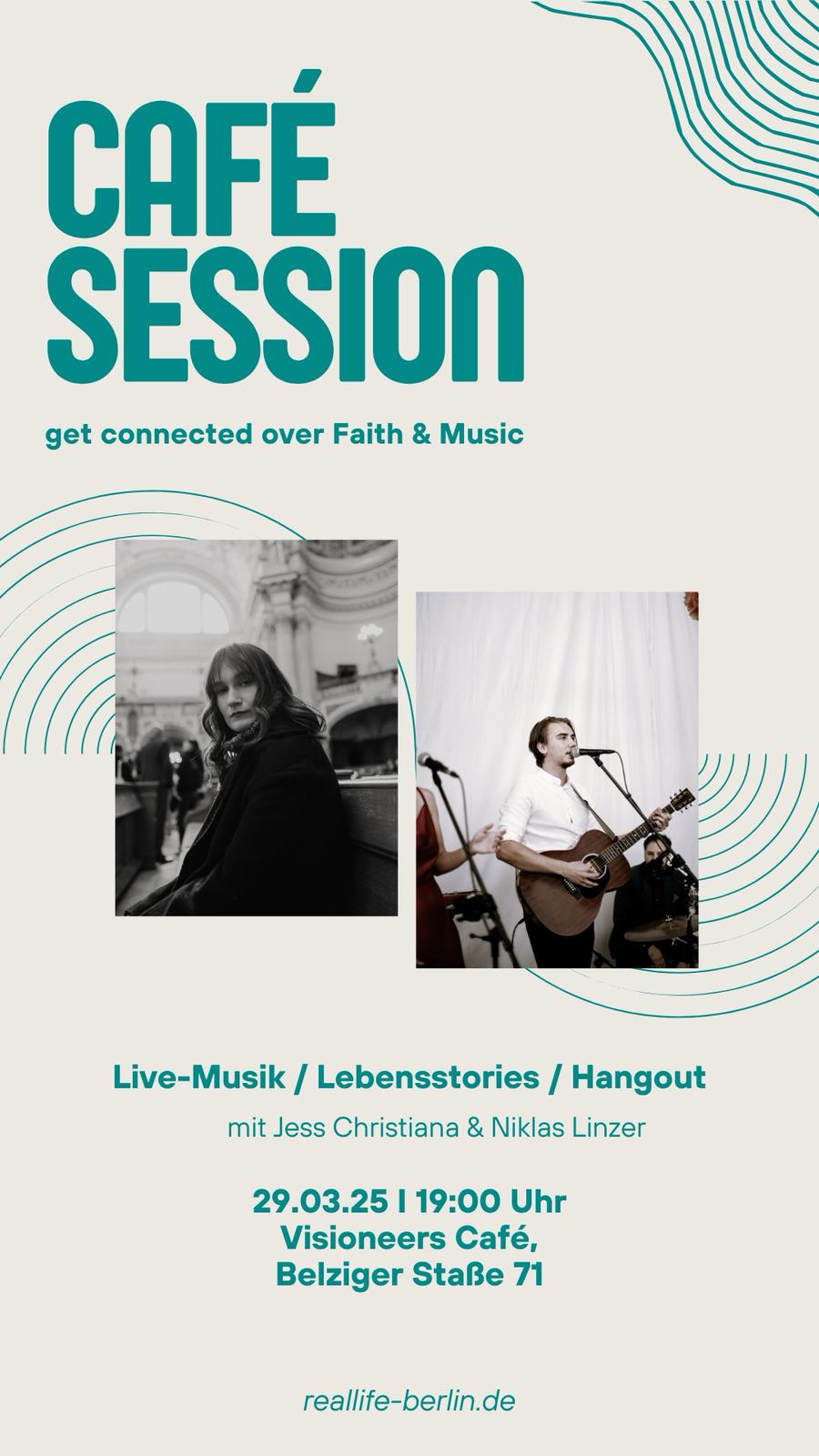 Café Session – Live-Musik & Lebensgeschichten - VISIONEERS gGmbH